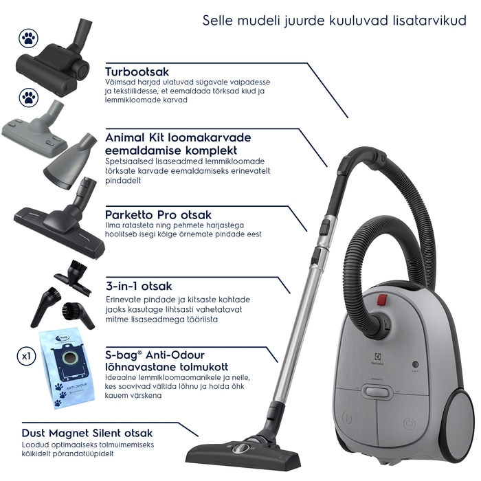 600 seeria tolmuimeja Tolmuimeja | Electrolux
